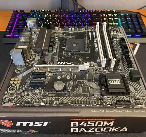 Материнская плата MSI B450M Bazooka (AM4 chipset)