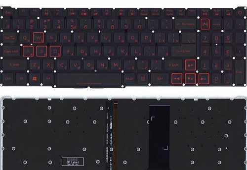 Клавиатура для ноутбука Acer Nitro 5 AN517-51 черн