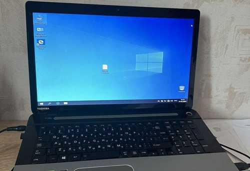 Ноутбук Toshiba 17 дюймов (i5 - 2,6ггц, DDR3 16гб)