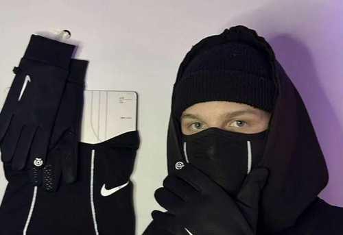 Снуд Nike winter warrior + перчатки Nike