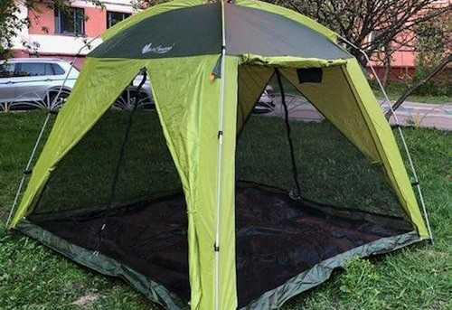 Палатка туристическая 4 местная Шатер летний с пол