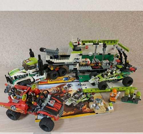 Lego racers, chima, power miners