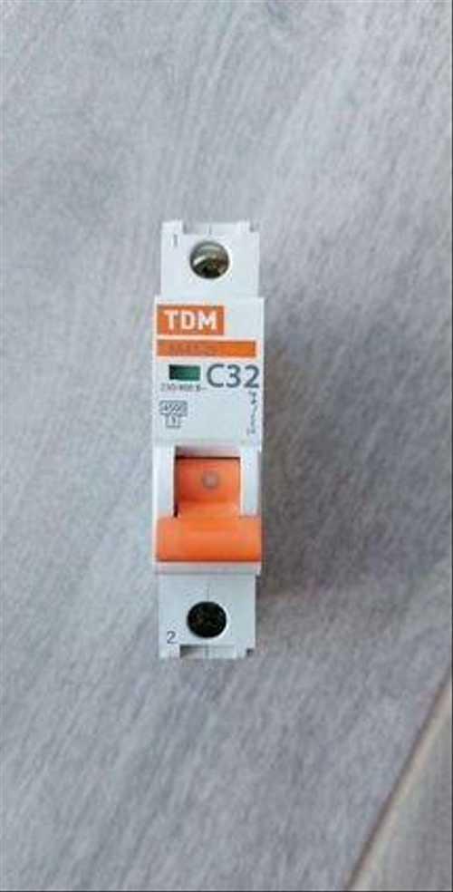 Автоматический выключатель TDM BA 47-39, C32
