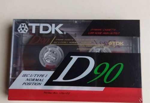 Аудиокассета TDK D-90ES