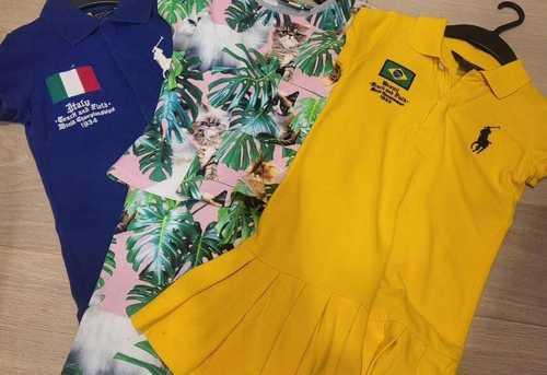 Платья Polo ralph lauren и Molo 6-8 лет