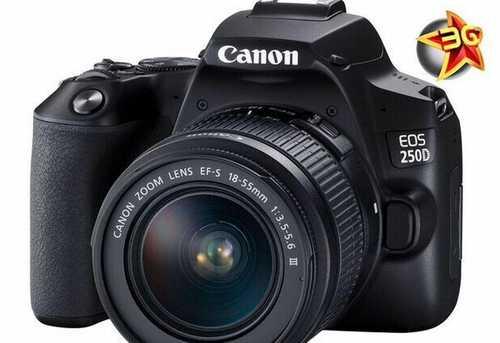 Фотоаппарат Canon EOS 250D Kit 18-55mm f/3.5-5.6 I