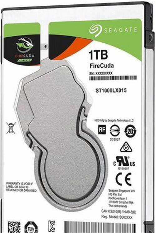 Seagate 1tb firecuda sshd (жесткий диск)