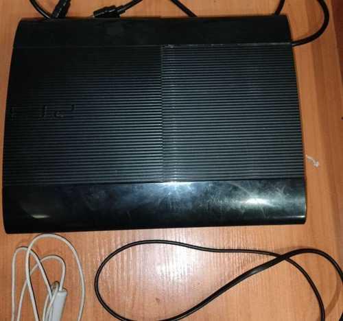 Sony playstation 3 super slim прошитая 300гб