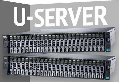 Сервер Dell R730XD 24*2.5 2*2698v4 64Gb H730p 2*75