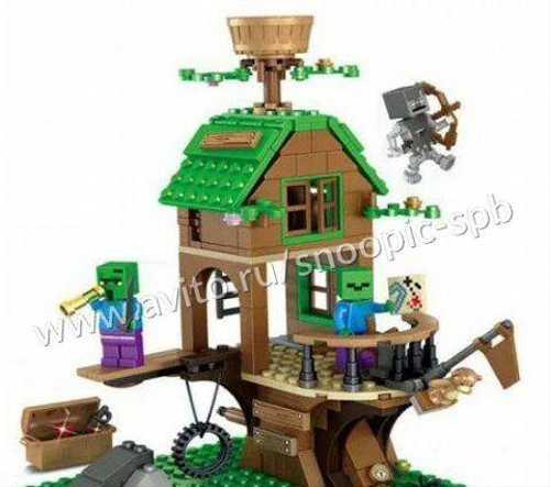 Конструктор Lele My World 33220 Дом-корабль зомби