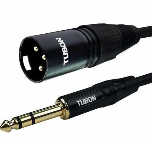 Микрофонный Кабель XLR (M) - 6.3 (6.5) Jack 3м