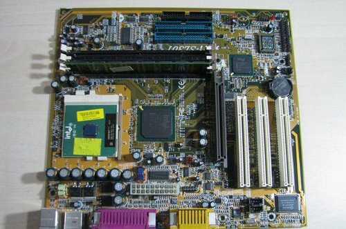 Abit SL30T Socket-370 + CPU Cel 800MHz + RAM 256MB