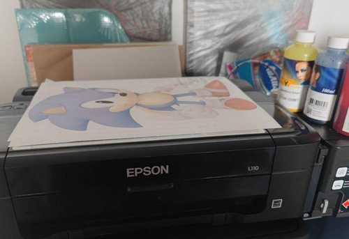 Epson L110 сублимация