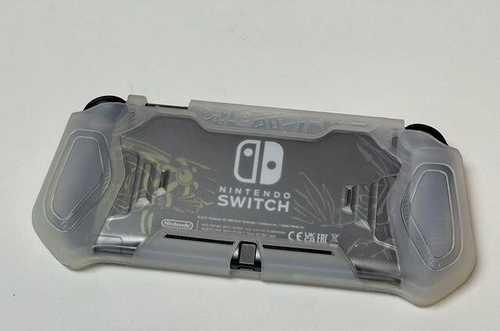 Грип-кейс Nintendo Switch Lite (чехол прозрачный)