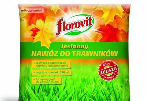 Удобрение осеннее Florovit для газонов 10 кг