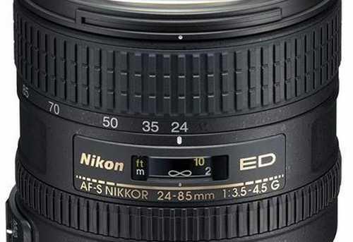 Объектив Nikon 24-85mm f/3.5-4.5G ED VR AF-S Nikko