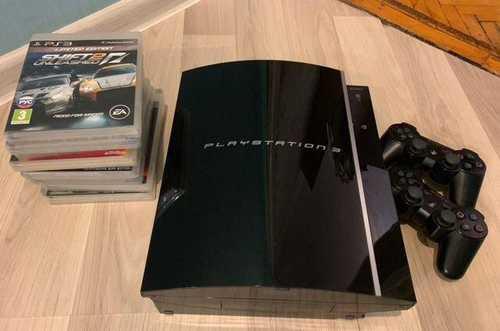 Игровая приставка Sony PlayStation 3, игры, гитара