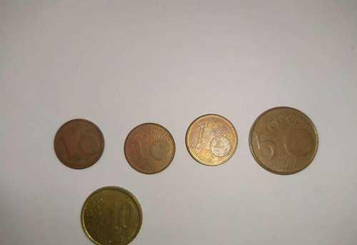 Евро центы(Euro Cent) Монеты