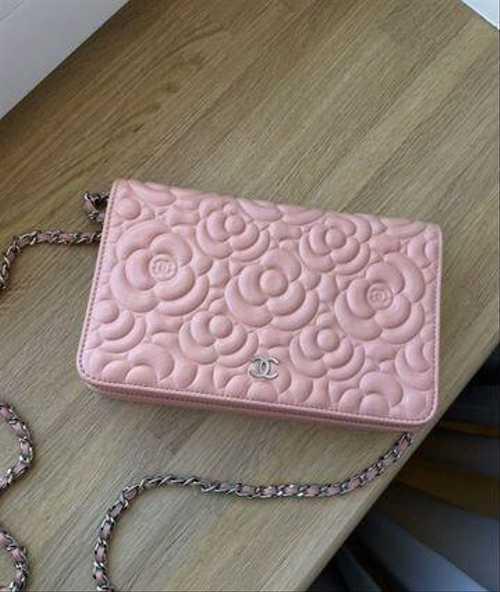 Клатч кошелек на цепочке Chanel woc