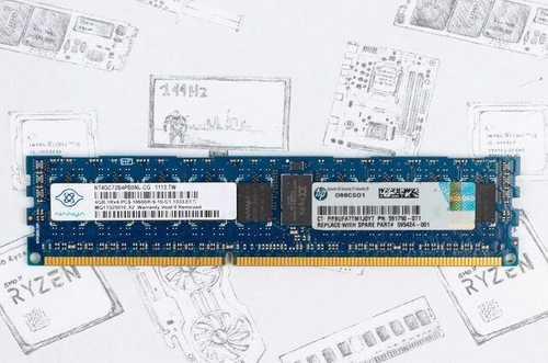 Оперативная память rdimm DDR3 4Gb Nanya