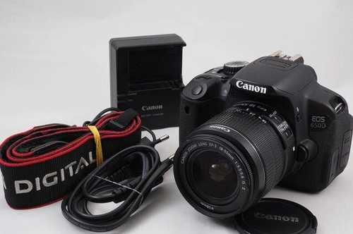 Canon EOS 650D kit 18-55 IS пробег 33000