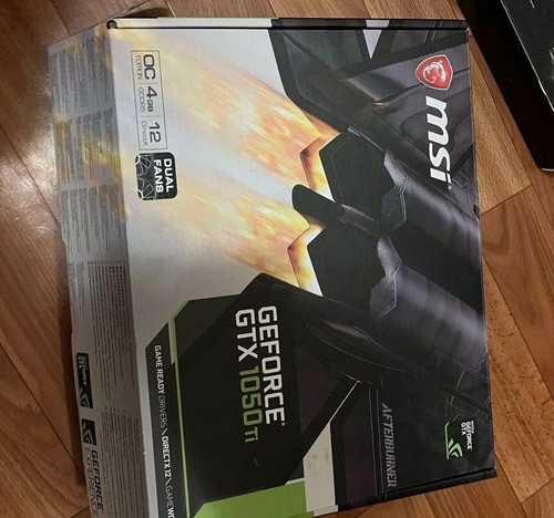 Видеокарта Geforce GTX 1050 ti 4gb