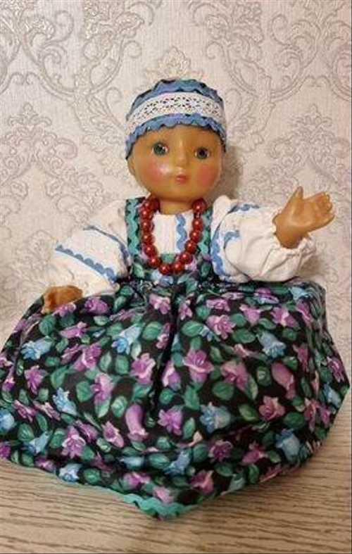 Кукла СССР на чайник, паричковая