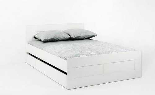Кровать двуспальная с ящиками