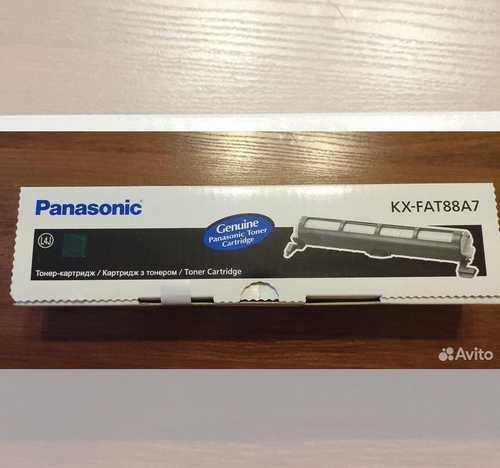 Оригинальный тонер-картридж Panasonic kx-fat88a7