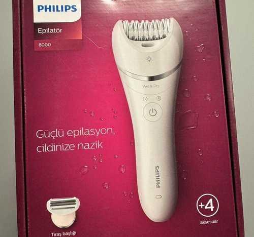 Новый эпилятор philips 8000