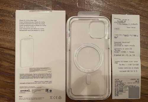 Чехол iPhone 12/12pro clear case magsafe