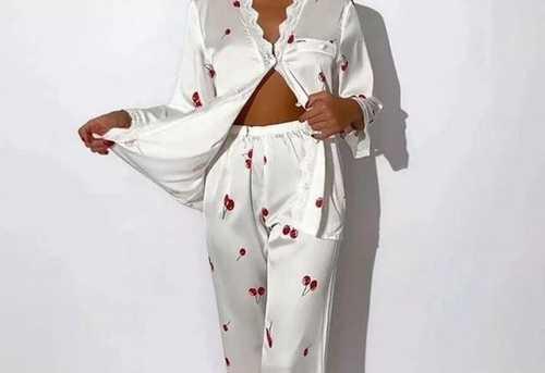 Пижама женская шелковая 44 размер