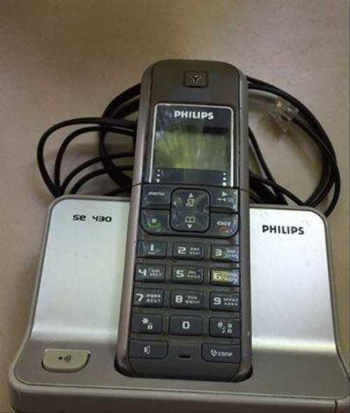 Телефон "Philips" с радиотрубкой