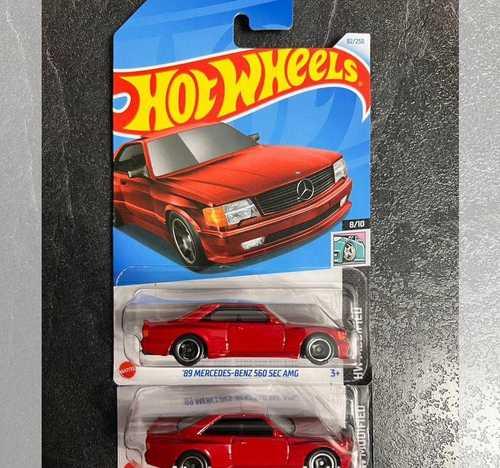 Hot wheels Mercedes-Benz 560 SEC AMG