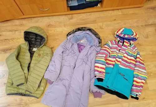 Куртки на девочку 10-12 лет, зимние, осенние