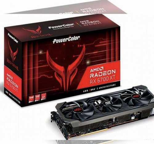 Видеокарта AMD Radeon rx 6700 xt Power Color