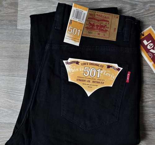 Джинсы Levi's 501 black