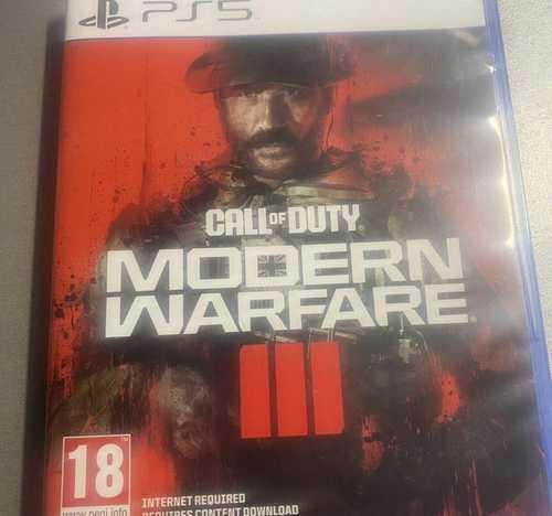 Игра PS5 Call of duty Modern warfare 3