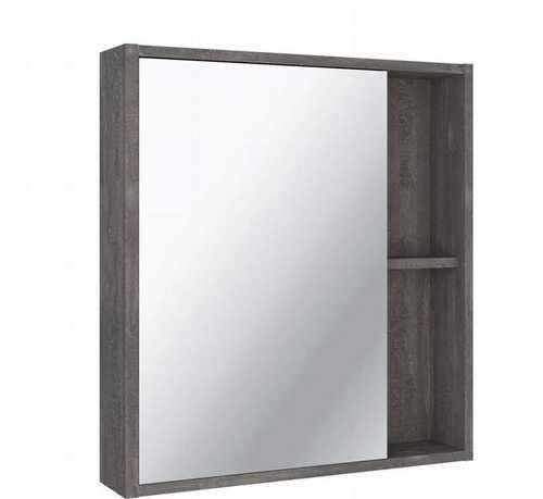 Зеркальный шкаф Runo железный камень Эко 60 (00-0