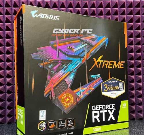 Новая Rtx 3080 Aorus Extreme WF