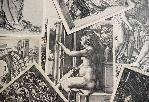 Набор репродукций гравюр эпохи Возрождения