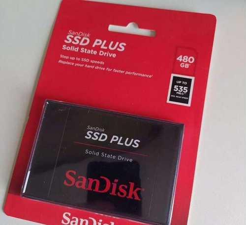 SSD Sandisk plus 480 gb 2,5" SATA III