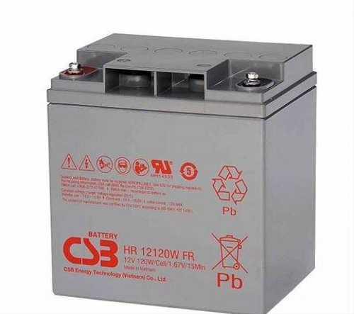 Аккумулятор CSB HR 12120W FR новый