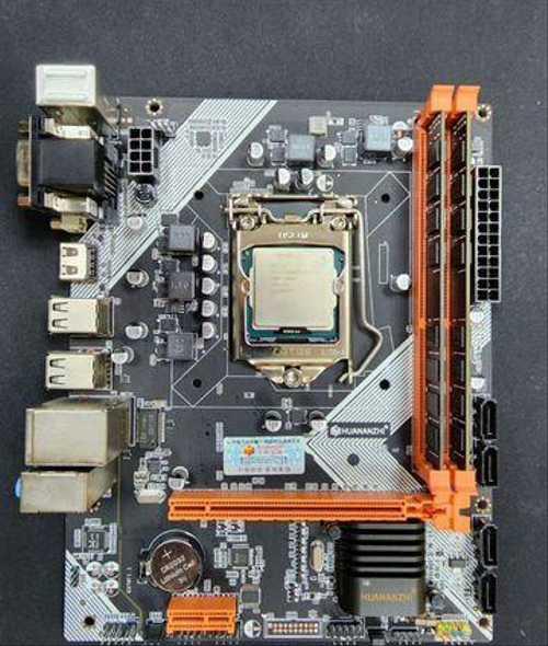 MB Huananzhi G376F1.1 + CPU Xeon 1230v2 + DDR3 8Gb