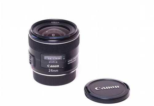 Объектив Canon EF 24mm f2.8 IS USM (sn0491)