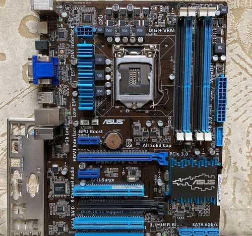 Материнская плата Asus P8H77-V LE Lga 1155