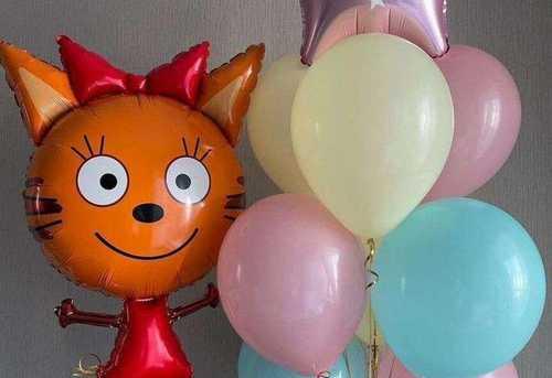 Воздушные шары "Три кота"