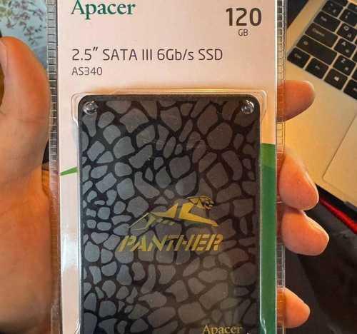 Накопитель SSD 2.5'' Apacer AP120GAS340G-1 120Gb