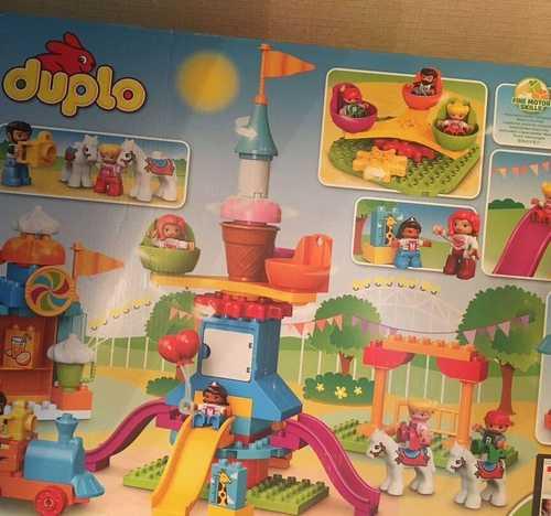 Lego duplo парк развлечений