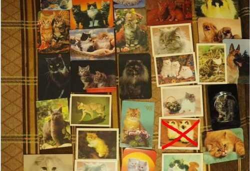 Календари кошки, закладки для книг СССР